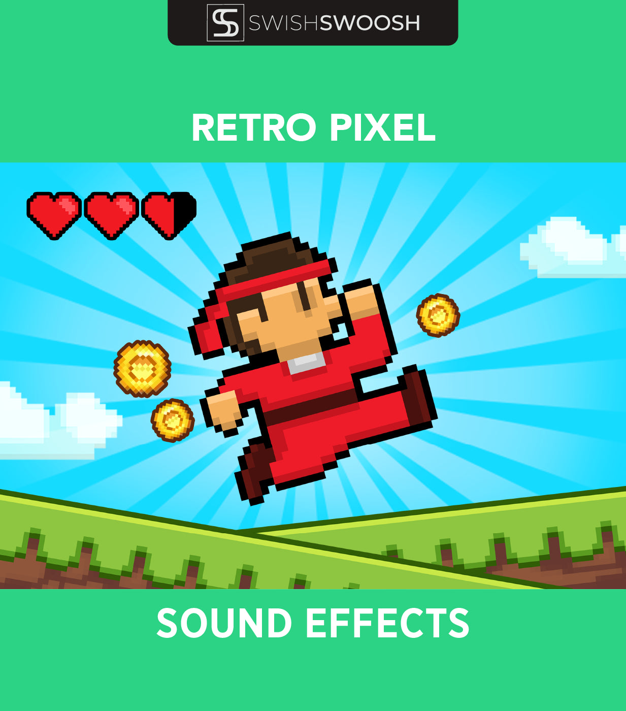 Retro Pixel Sound Effects Pack – SwishSwoosh