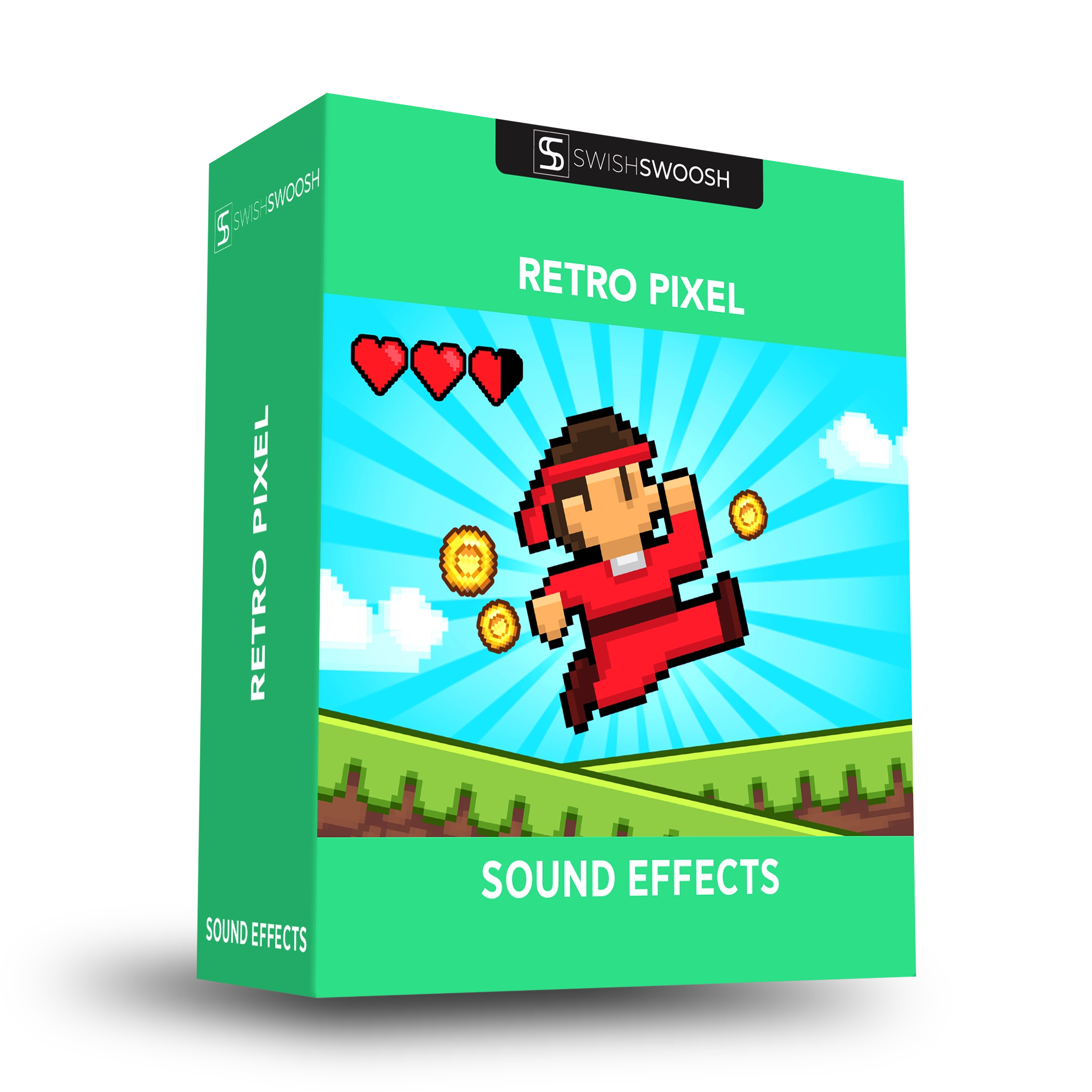 Retro Pixel Sound Effects Pack – SwishSwoosh
